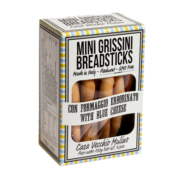 Just Gourmet – Casa Vecchio Mulino – Mini Grissini with Blue Cheese ...