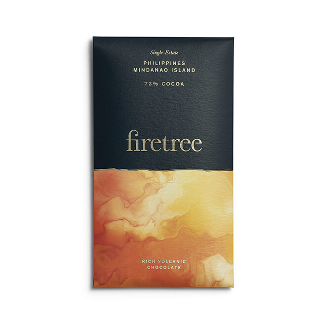 Firetree – Philippines, Mindanao Island 73% – 20x25g bar - Artisan Food ...