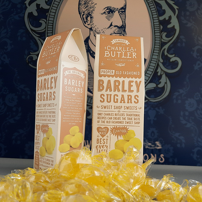Charles Butler – Barley Sugars – 6x190g - Artisan Food Club