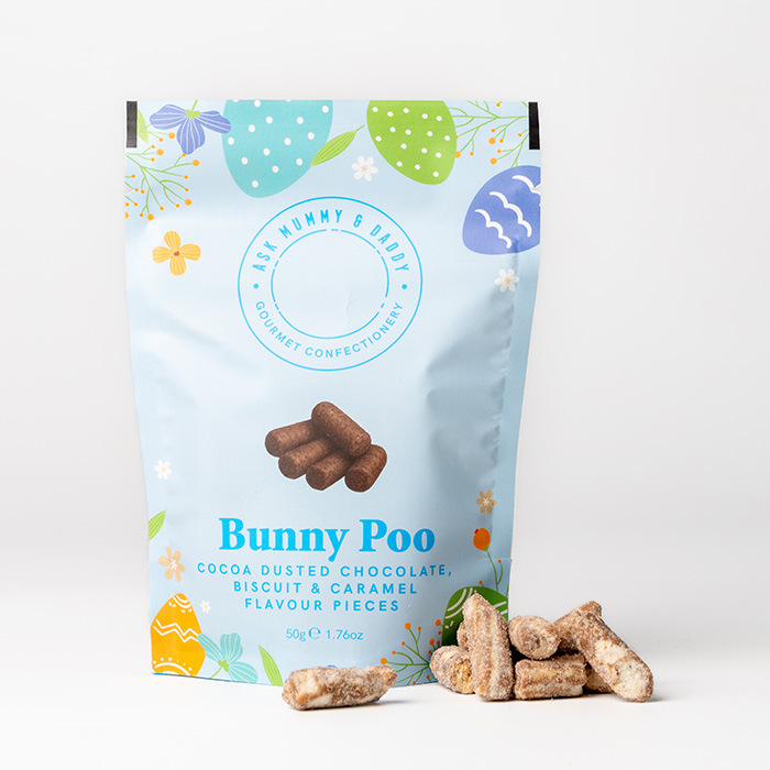 Ask Mummy & Daddy – Chocolate Pieces – Bunny Poo – 16x50g - Artisan ...