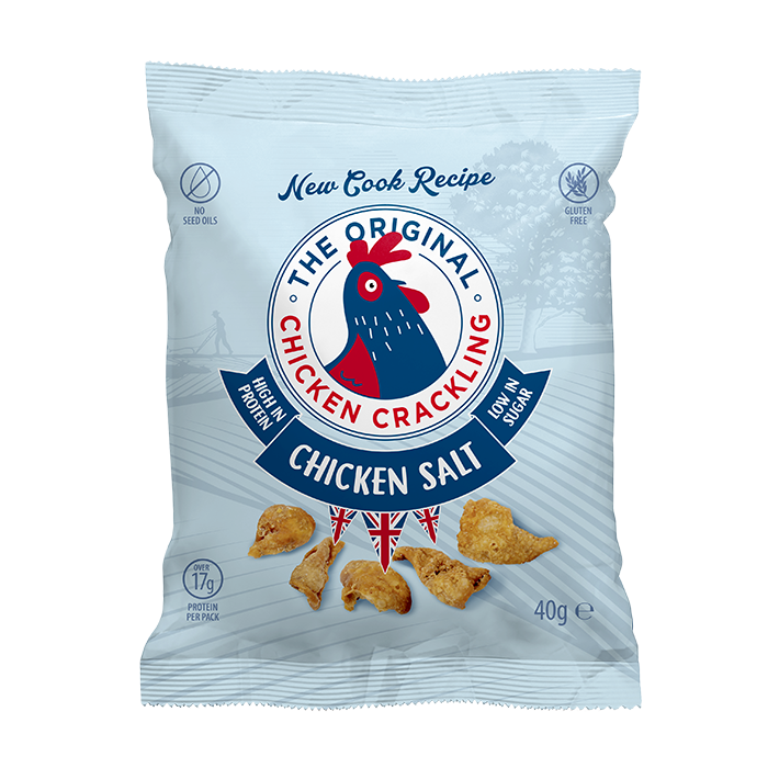 The Original Chicken Crackling – Sea Salt – 10x30g - Artisan Food Club