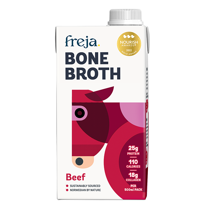 Freja – Beef Bone Broth – 6x500ml - Artisan Food Club