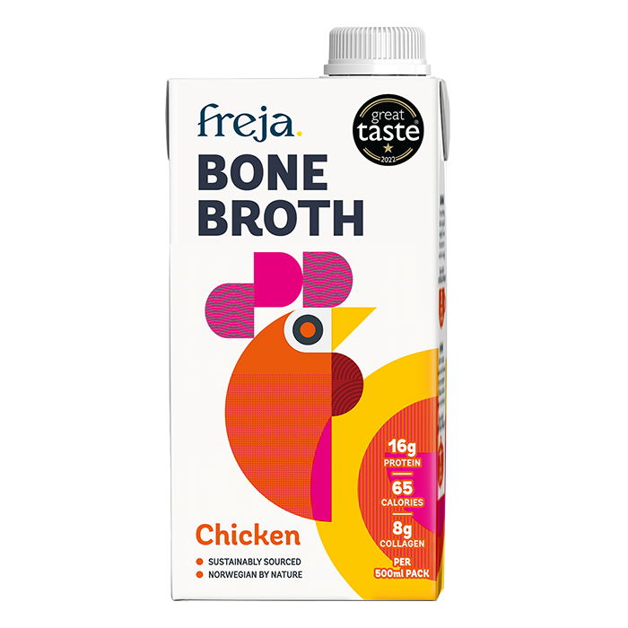 Freja – Chicken Bone Broth – 6x500ml - Artisan Food Club