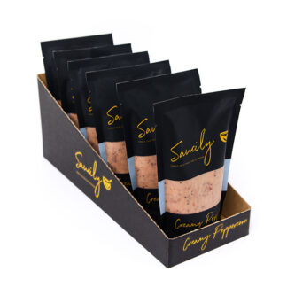 Saucily – Creamy Peppercorn Sauce – 10x200ml - Artisan Food Club