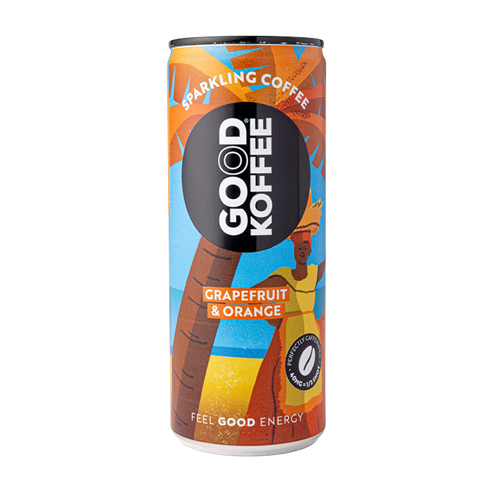 GOOD KOFFEE – Grapefruit & Orange Sparkling Coffee – 12x250ml - Artisan ...