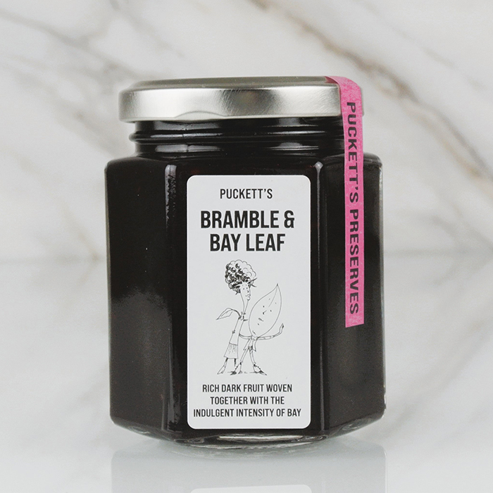 Puckett’s Pickles – Bramble and Bay Leaf Jam – 6x226g - Artisan Food Club