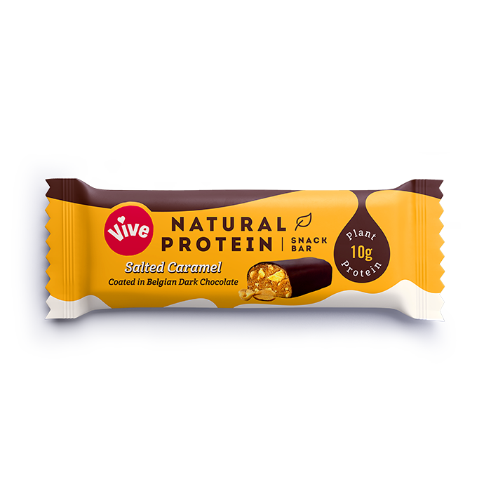 Vive – Protein Snack – Salted Caramel flavour (VATable) – 12x49g ...