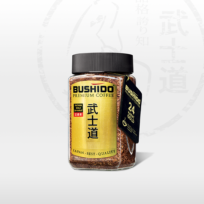 Bushido Instant Coffee – 24k Gold – 9x100g - Artisan Food Club