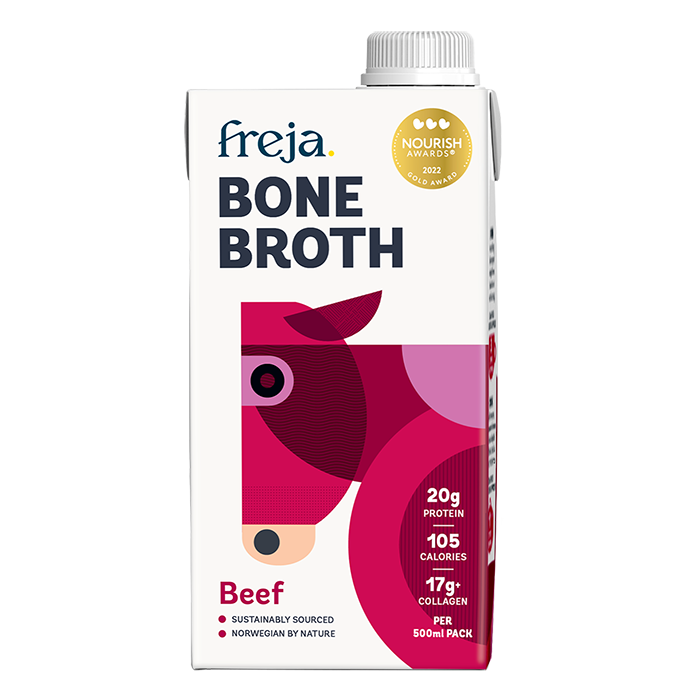 Freja – Beef Bone Broth – 6x500ml - Artisan Food Club