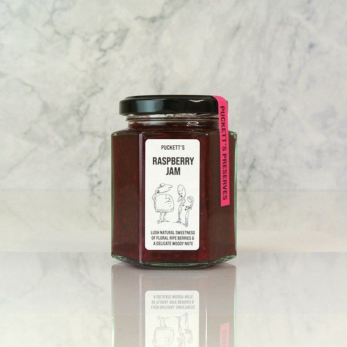 Puckett’s Pickles – Jam – Raspberry – 6x226g - Artisan Food Club